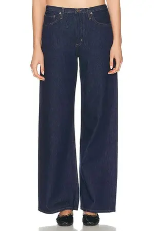 AGOLDE Keira Wide Leg Jeans - Rinse