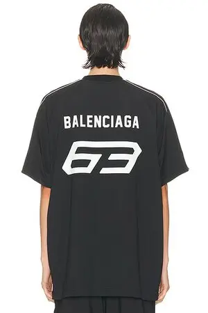 Balenciaga Lamborghini Oversized Graphic T-shirt