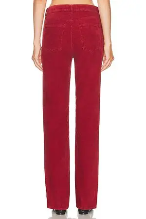 AGOLDE Mid Rise Kick Boot Jeans - Brick