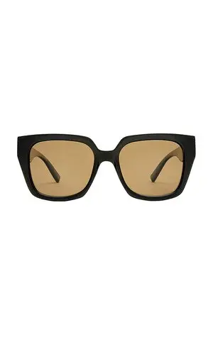 Le Specs The Illusion Sunglasses - Black & Brown Mono Polarized