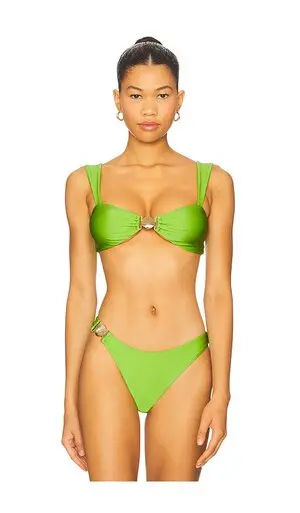 RUNAWAY THE LABEL Tahiti Bikini Top - Kiwi