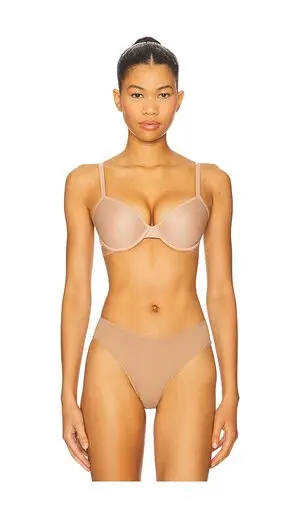 NEGATIVE UNDERWEAR Stealth Mode Demi Bra In Nude - Buff