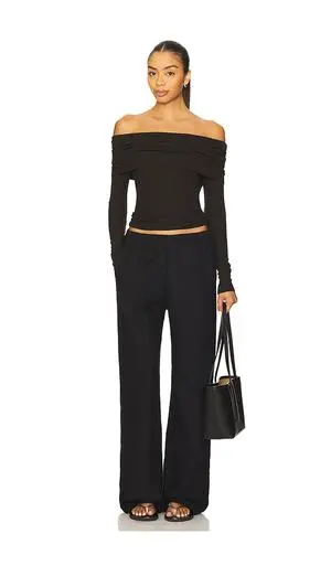 Enza Costa Off Shoulder Top