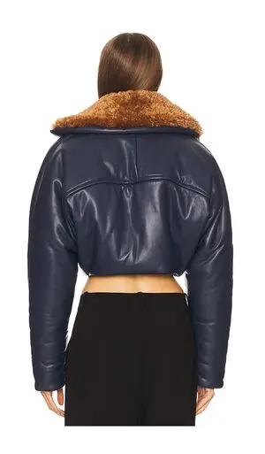 Atlein Cropped Aviator Jacket