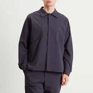 PAS NORMAL STUDIOS Off-race Tech Overshirt - Steel