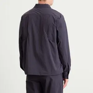 PAS NORMAL STUDIOS Off-race Tech Overshirt - Steel