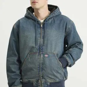 Dickies Hilham Hooded Denim Jacket