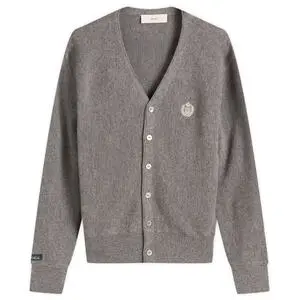 DUNST Wool Logo Cardigan