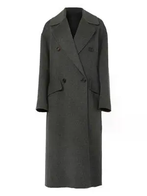 Max Mara Flap-pockets Double-breasted Coat