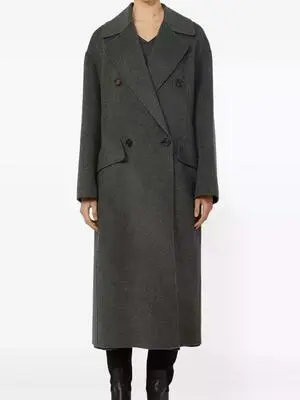 Max Mara Flap-pockets Double-breasted Coat