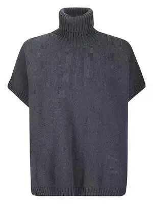 Labo.art Turtleneck Short-sleeve Sweater