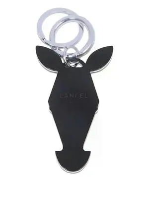 LANCEL Zebra-head Keyring