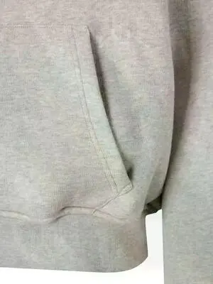 Palm Angels Hoodie With Kangaroo Pockets - Grey