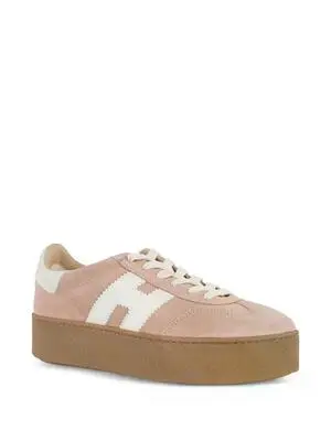 Hogan H681 Platform Suede Sneakers