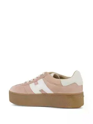Hogan H681 Platform Suede Sneakers