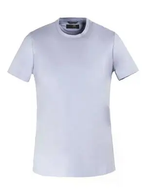 MOORER Crew-neck Cotton T-shirt
