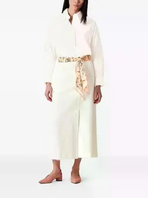 Paul Smith Midi Skirt With Scarf Belt
