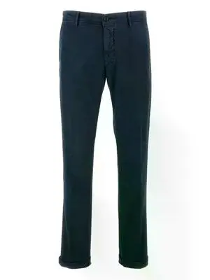 Incotex Cuffed Cotton Trousers