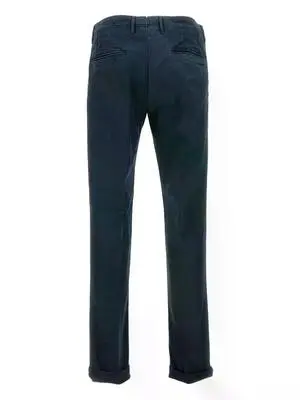 Incotex Cuffed Cotton Trousers