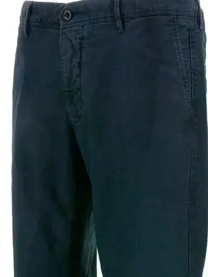 Incotex Cuffed Cotton Trousers