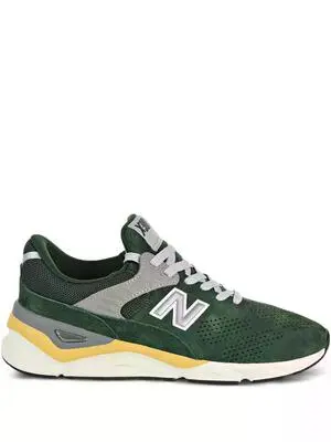 NEW BALANCE X-90 Perforated Suede Sneakers