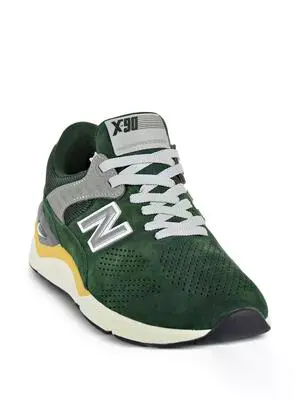 NEW BALANCE X-90 Perforated Suede Sneakers