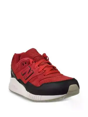 NEW BALANCE 530 Suede Sneakers - Red