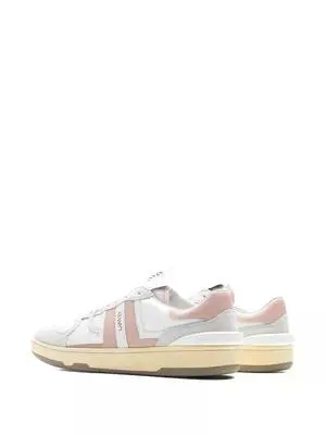 LANVIN Clay Leather Panel Low-top Sneakers