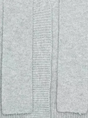 ROTATE BY BIRGER CHRISTENSEN Keyhole Neckline Balloon-sleeve Cardigan