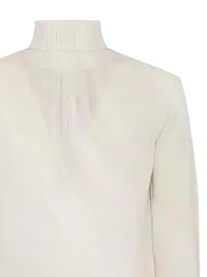 KANGRA Turtleneck Sweater With Ribbed Trim