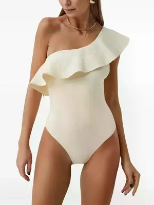 SOFIA ERHAN Grace Ruffled One-shoulder Swimsuit