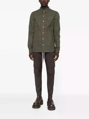 Rick Owens Button-fastening Patch-pocket Shirt