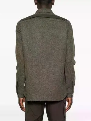 Rick Owens Button-fastening Patch-pocket Shirt