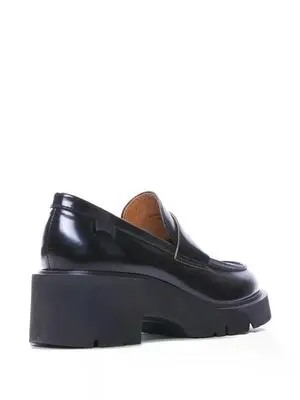 Camper Milah 55mm Leather Platform Loafers