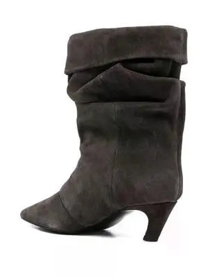 Ash 50mm Slouch-effect Pointed-toe Boots