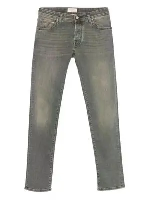 Jacob Cohen Distressed Five-pocket Jeans