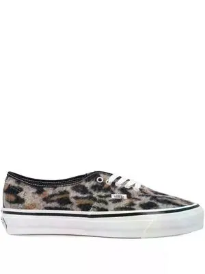 VANS Lx Authentic 44 Leopard-print Sneakers - Black