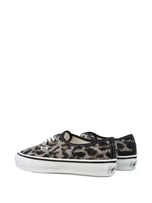 VANS Lx Authentic 44 Leopard-print Sneakers - Black