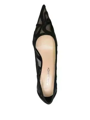 Mach & Mach 85mm Pointed-toe Mesh Pumps
