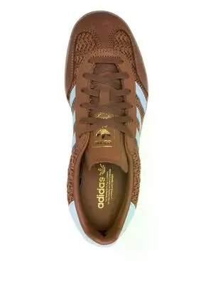 Adidas Gazelle Textured-stripe Sneakers