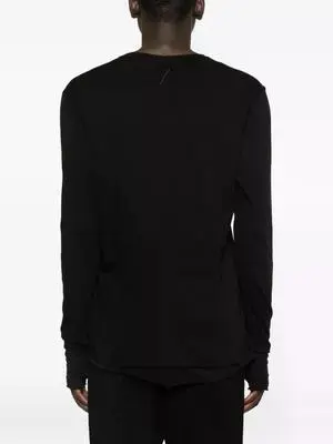 THOM KROM Layered Long-sleeve Sweater