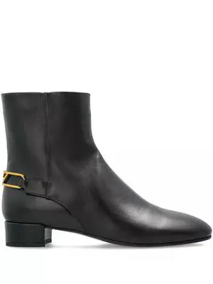 Emporio Armani Zip Up Booties