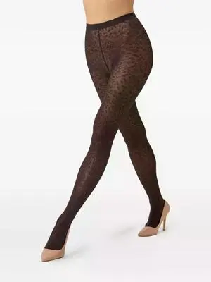 Wolford Pantera-print Tights