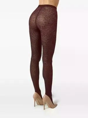 Wolford Leopard Print Tights