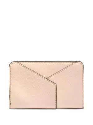 LANCEL Zipped Rectangular Wallet - Neutrals