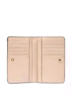LANCEL Zipped Rectangular Wallet - Neutrals