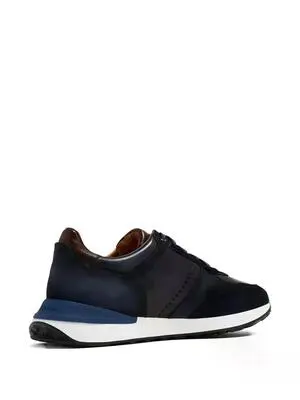 Magnanni Leather-panel Sneakers