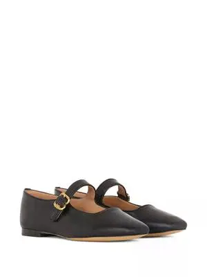 Sam Edelman Michaela Buckle-strap Square-toe Flats