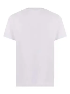 FAY Embroidered-logo Crew-neck T-shirt