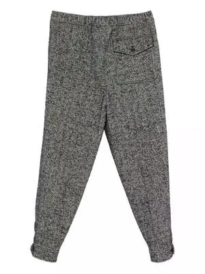 LANVIN Herringbone Elastic-cuff Trousers